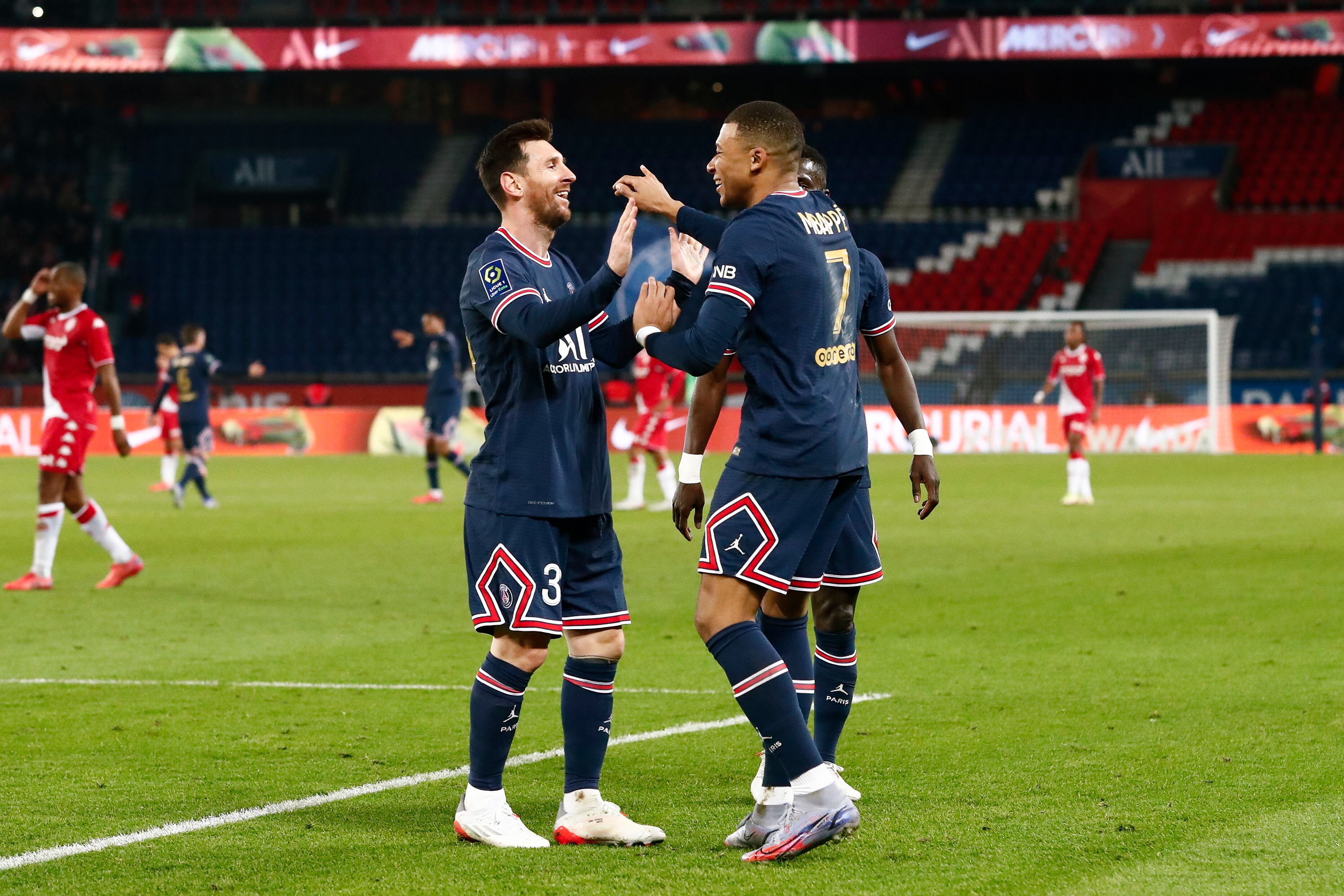 How do Kylian Mbappe's World Cup stats stack up against Lionel Messi's?