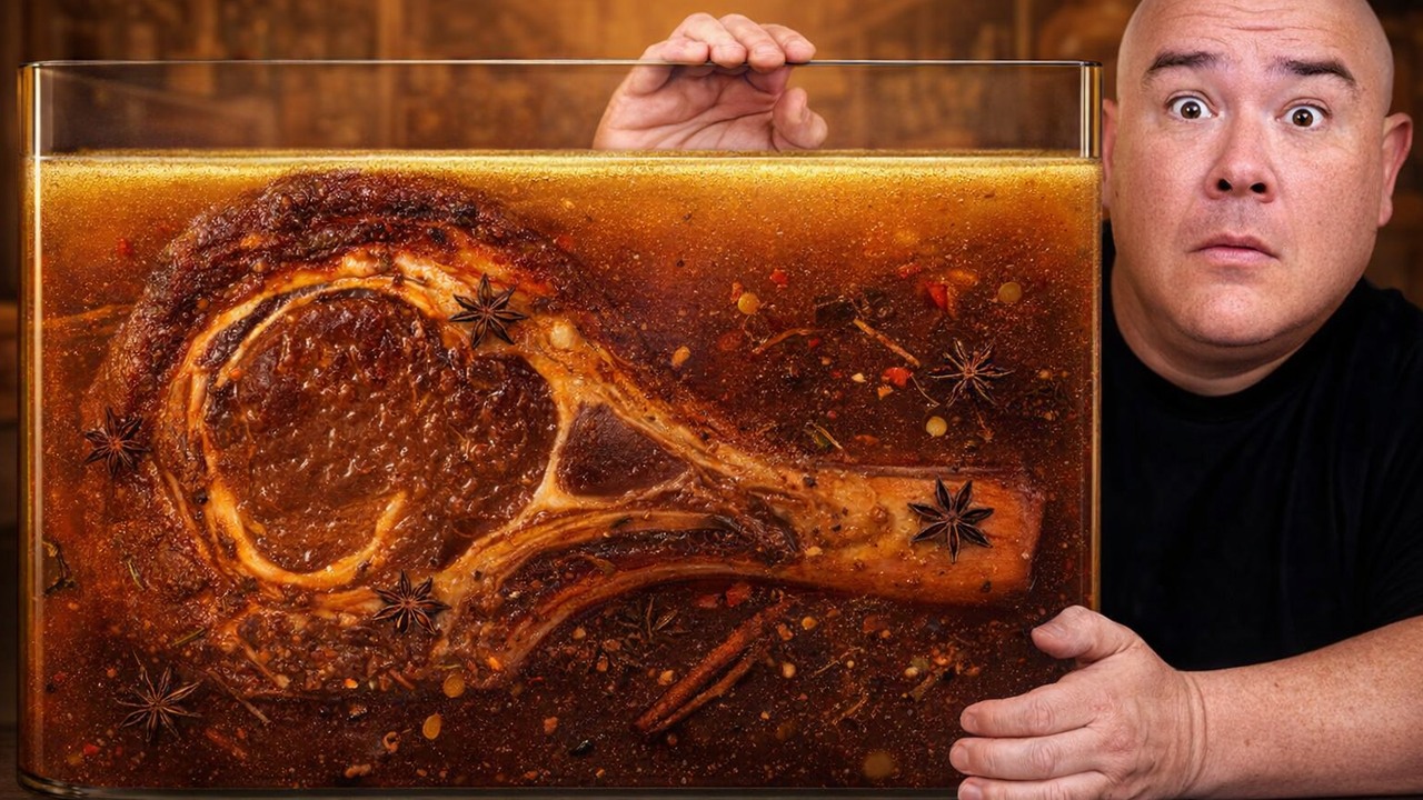 He soaked steaks in the world’s number one curry for 100 days