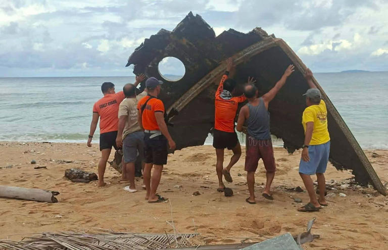 Suspected rocket debris washes ashore in Palawan — PCG