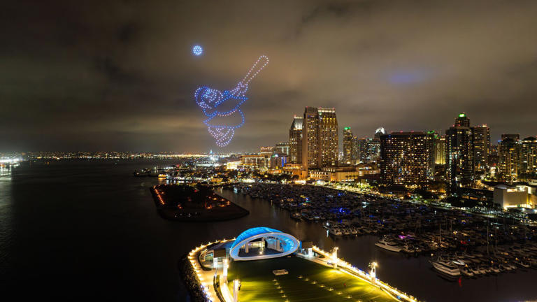 Inside San Diego's high-tech summer drone shows
