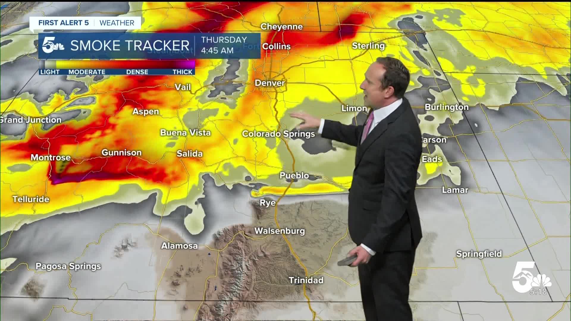 Dry and gusty weather prompts more red flag warnings in Colorado Wednesday