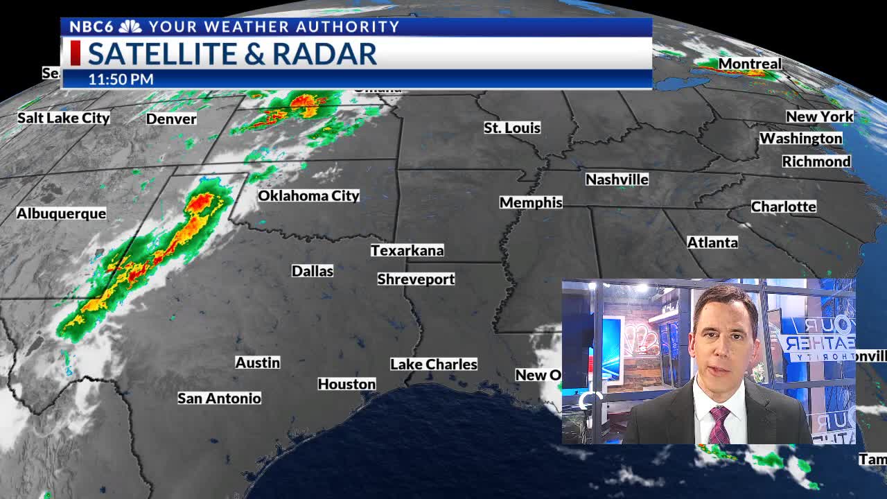 A warm start to July, scattered weekend storms