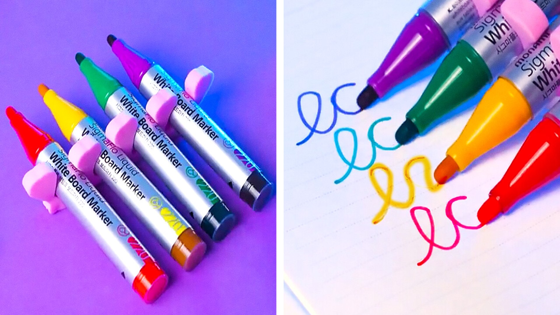 Creative colorful supplies to beat boredom