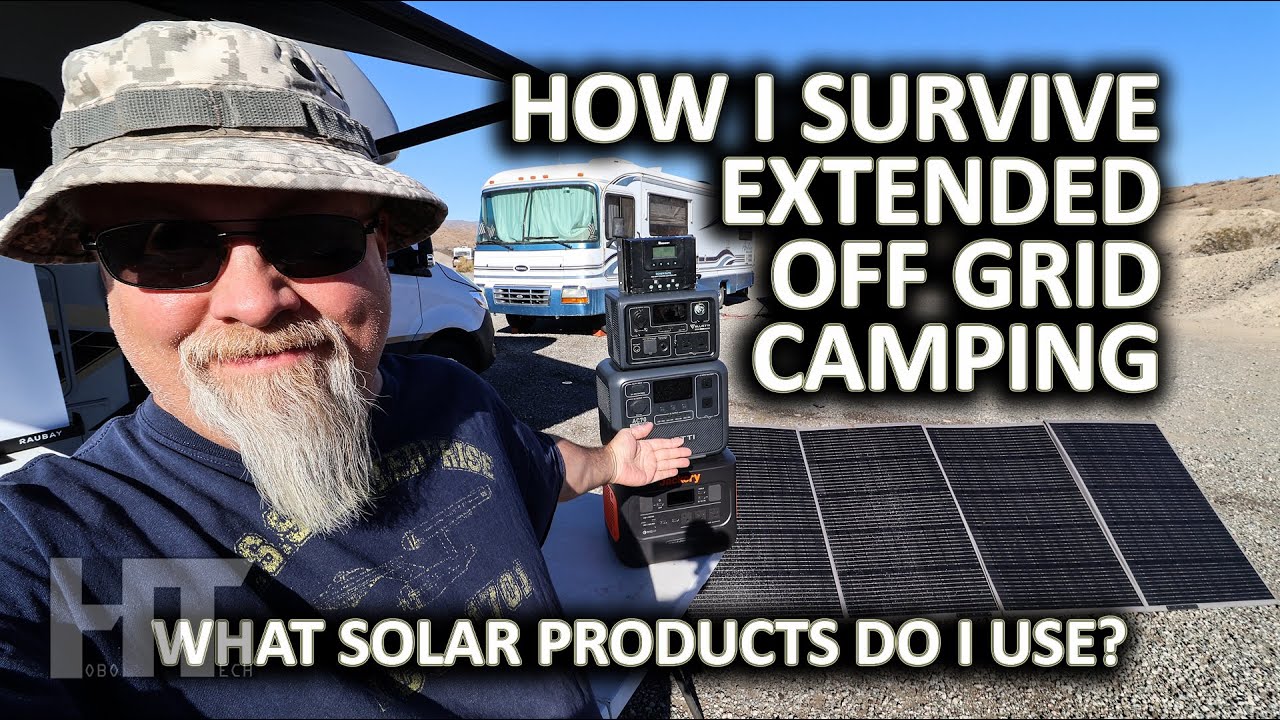 My full RV solar power system | Products I use off grid camping