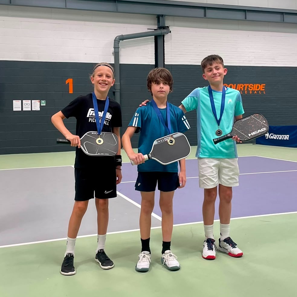 Young pickleball star strikes gold at national championships