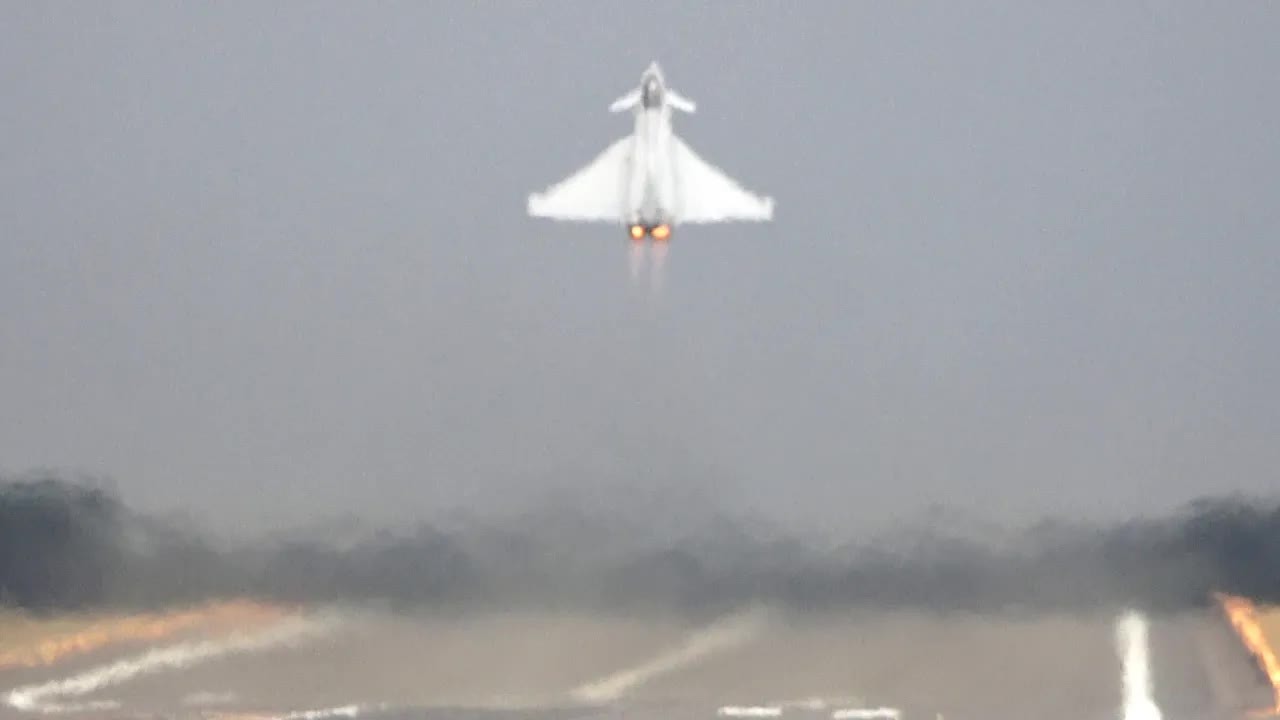 Watch the typhoon build speed - then it turns into a vertical climb