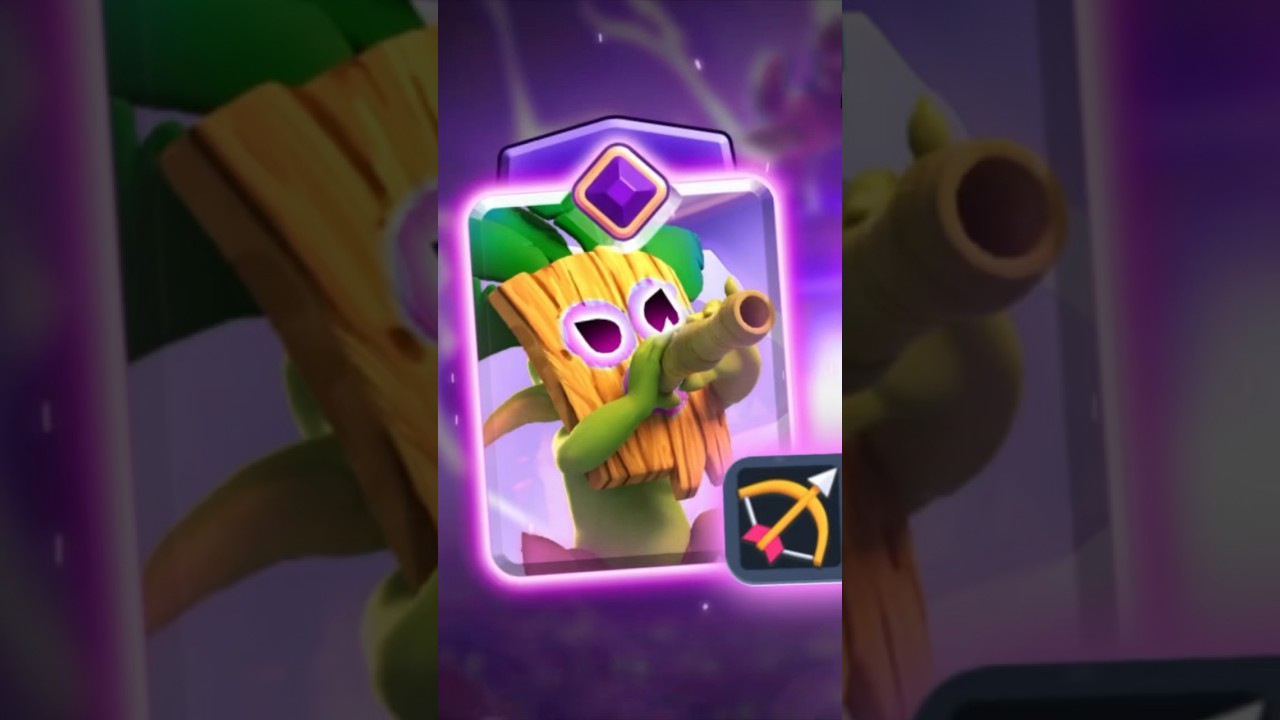 Dart goblin evolution 🎯 #clashroyale #dartgoblin #cardevolution # ...