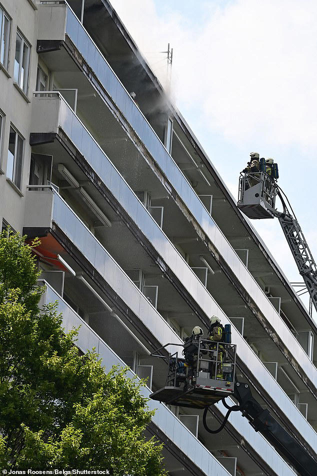 Several dead as inferno rips through apartment block in Belgium