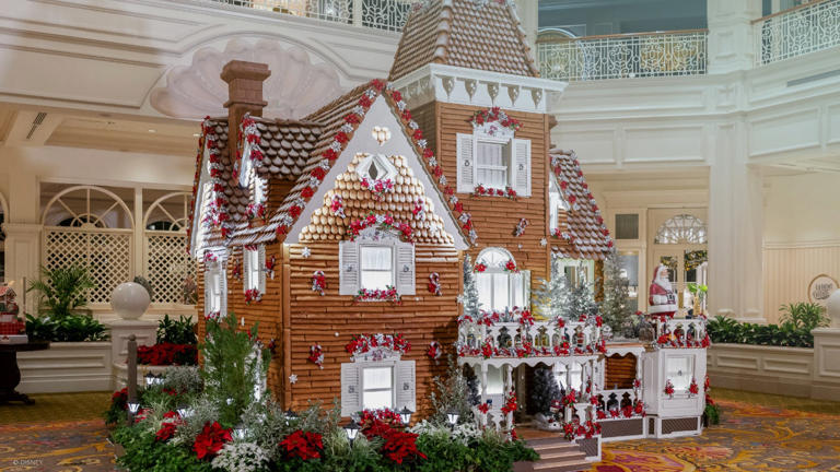 Disney World cuts Grand Floridian gingerbread house from holiday plans