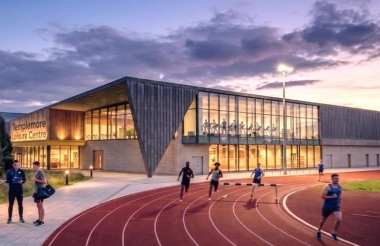 9 photos of the proposed new Derry Templemore Leisure Centre