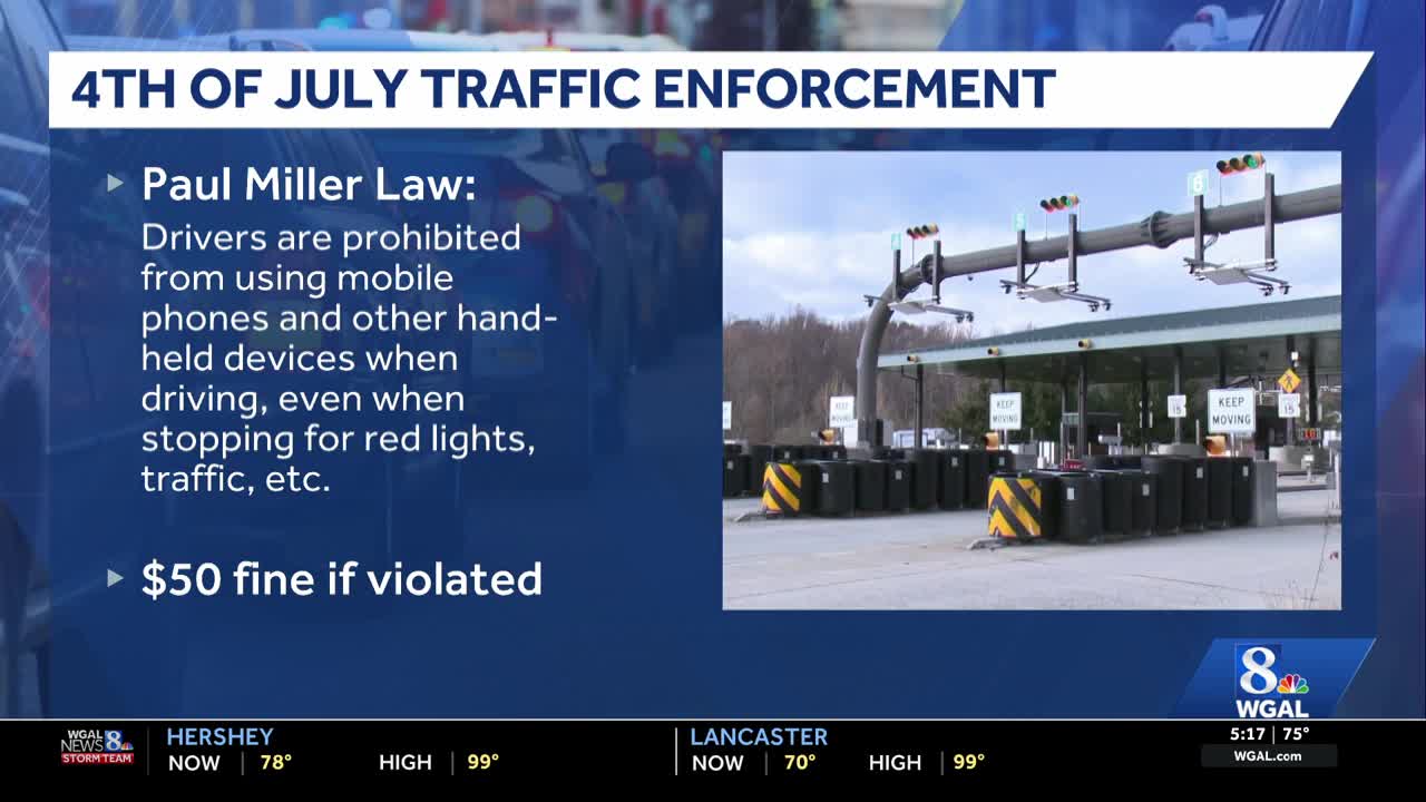 Pa. State Police ramp up patrols for Fourth of July holiday