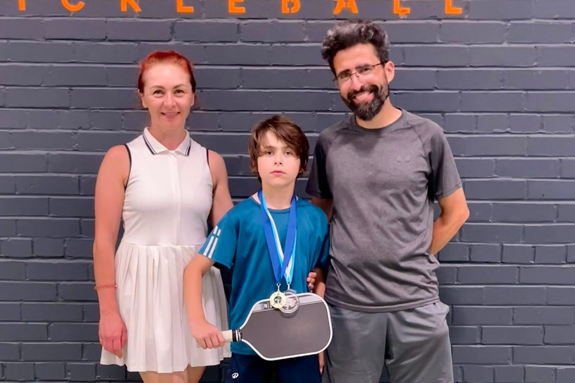 Young pickleball star strikes gold at national championships