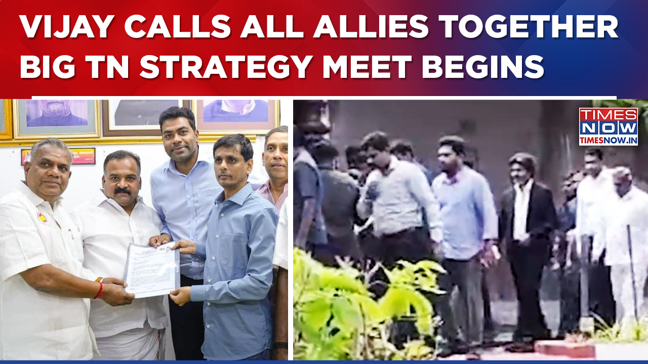 Vijay meets alliance partners as TVK, Congress & regional allies chart ...