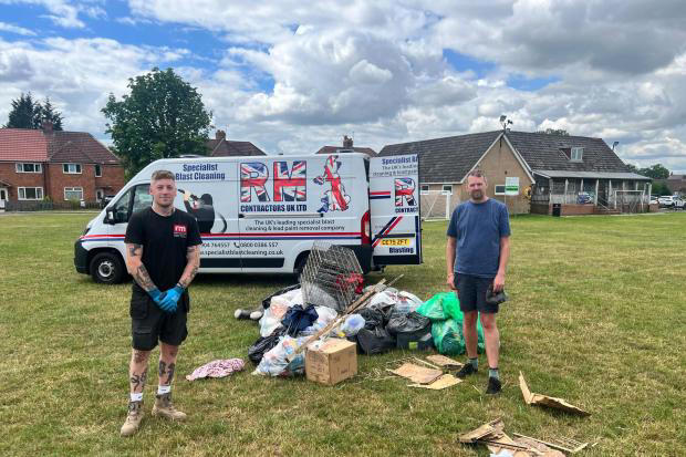 Human waste and piles of rubbish found after travellers leave York ...