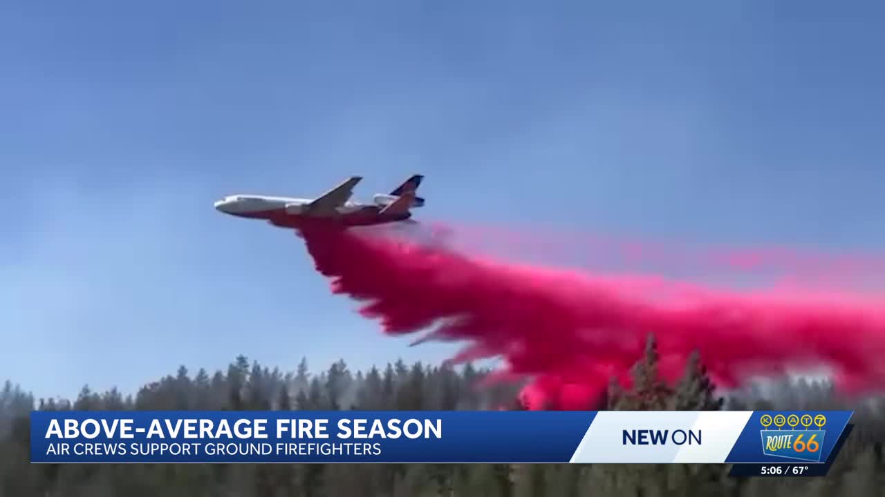 Wildfire activity climbs above average as dry, windy conditions fuel risk