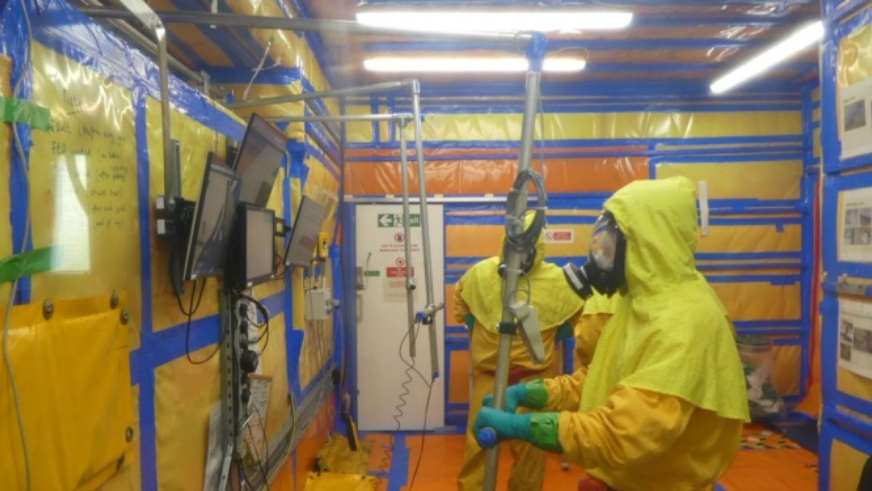 Photos: Engineers develop haptic robot arm to sort radioactive fuel debris