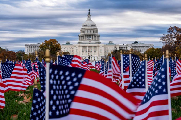 Americans step out for their nation's 250th in a proud moment sown with ...