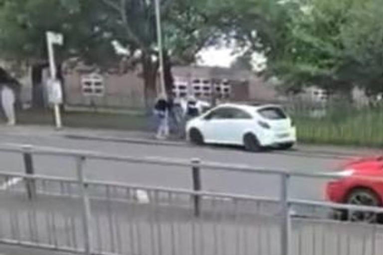 Linwood murder bid footage shows crazed driver mowing down woman at bus ...