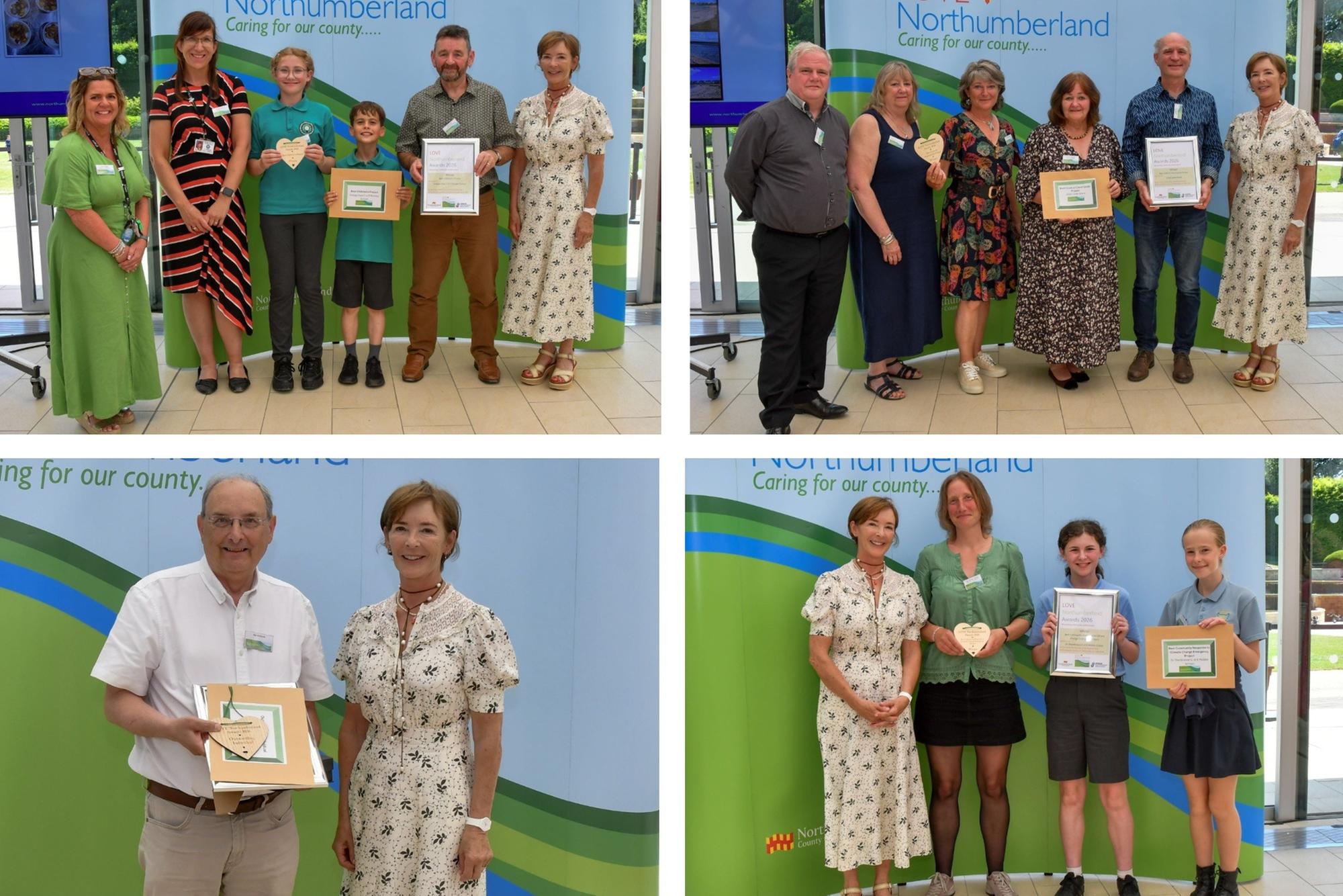 Young people and community stalwarts honoured at LOVE Northumberland awards