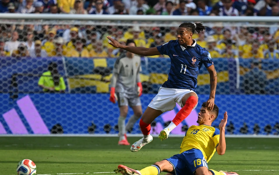 Olise matches Maradona assist tally in France win over Sweden