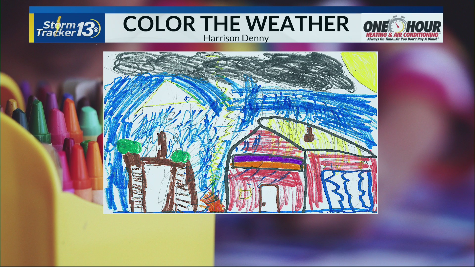 Color the weather: Harrison Denny