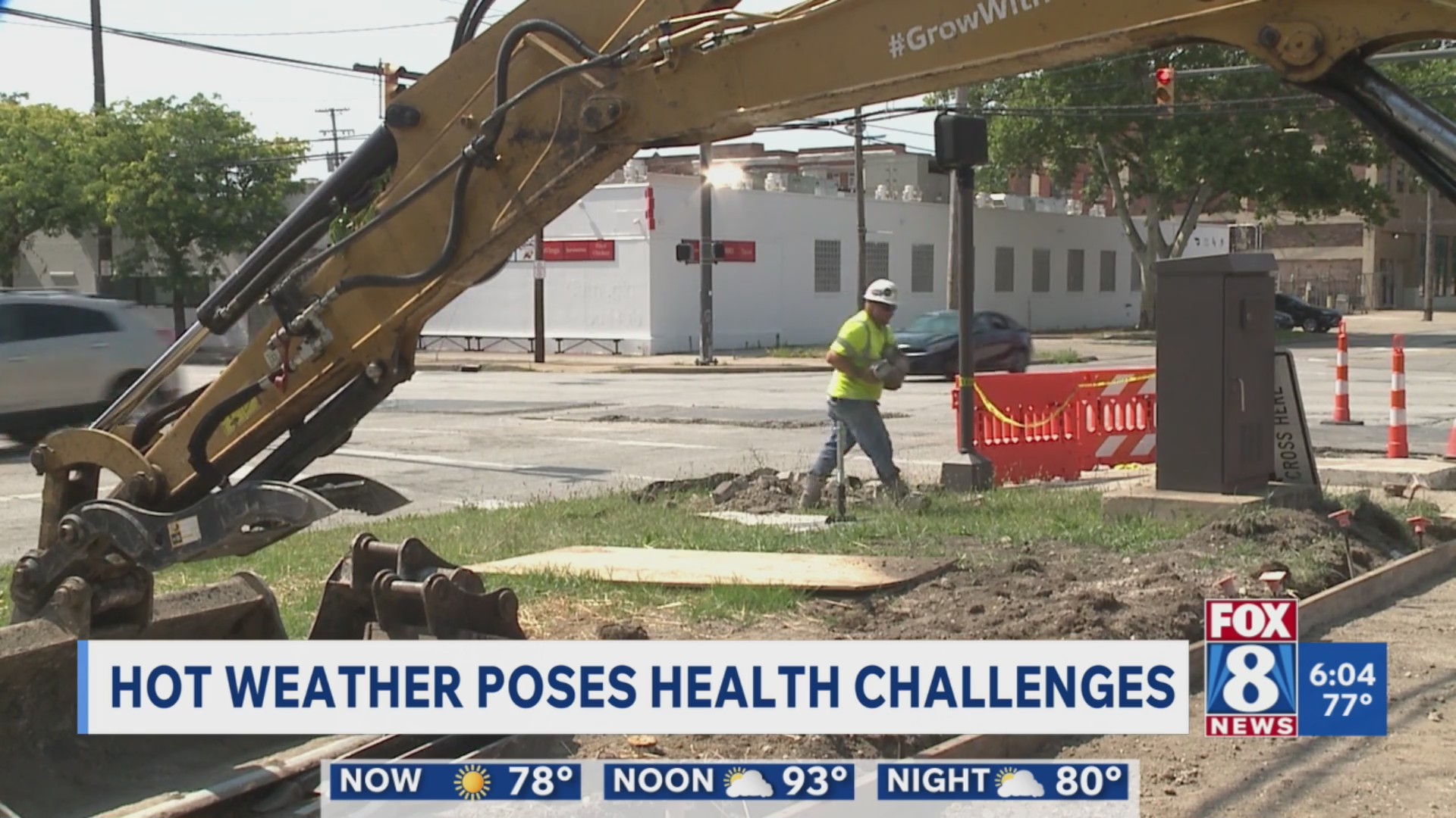 Hot weather poses health challenges