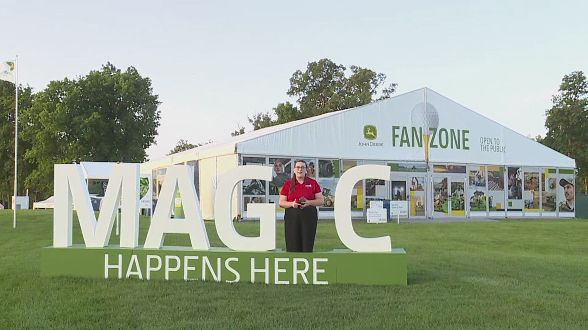Beating the heat as hundreds gather at TPC Deere Run