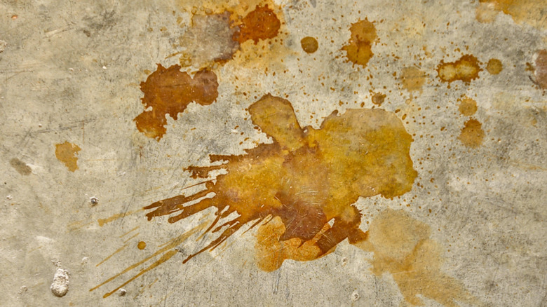 How to get rid of rust stains on concrete using a favorite household ...