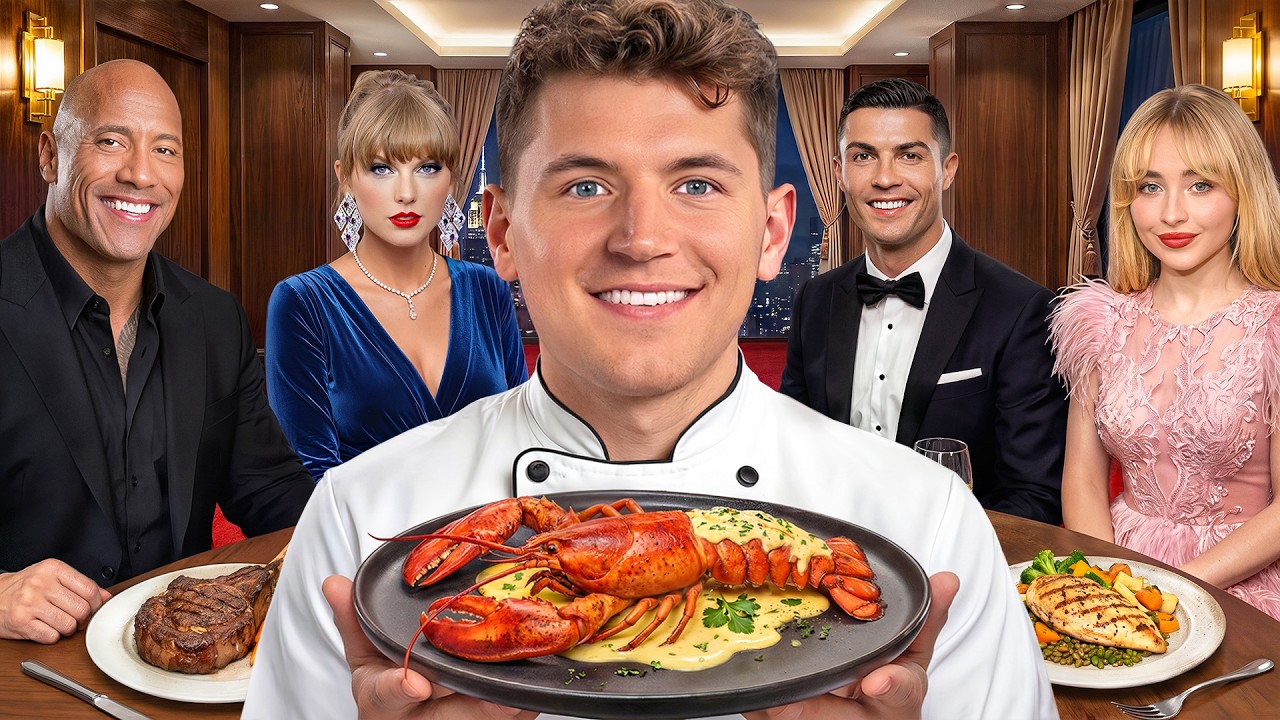 He cooked for celebrities - and some ratings were brutally honest