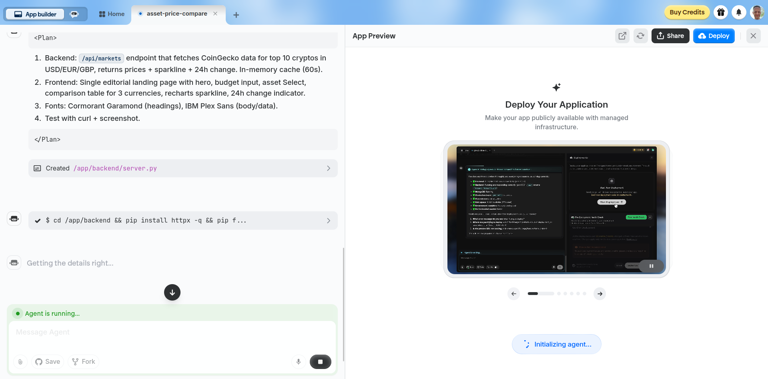 Emergent no-code review