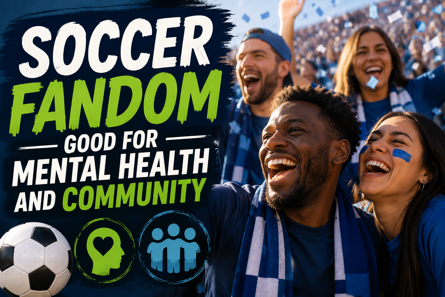 Soccer fandom good for mental health and community