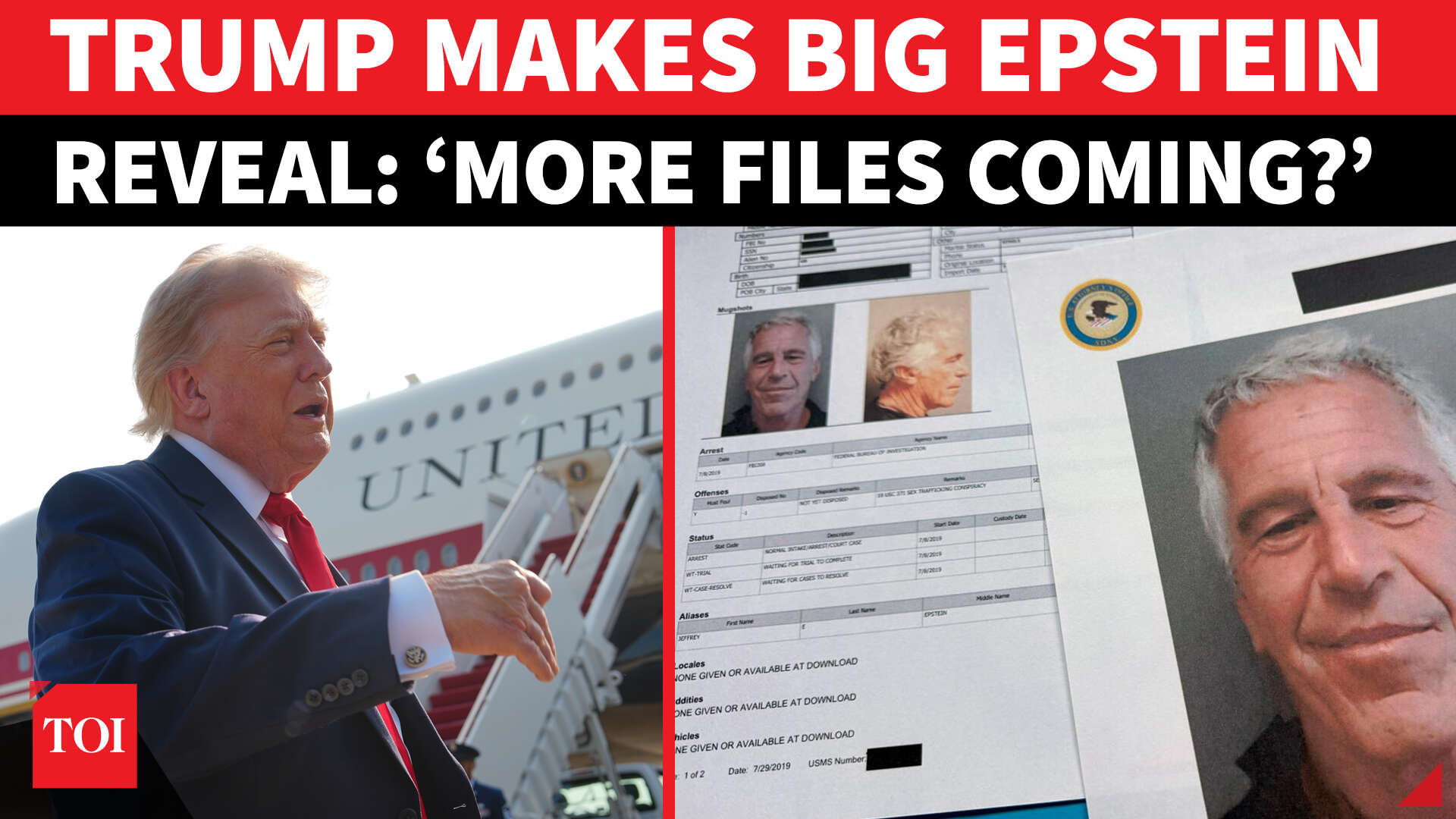 More Epstein files?: Trump's declassify everything remark stuns ...