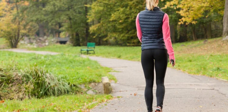 What is the ideal distance to walk every day to get back in shape?