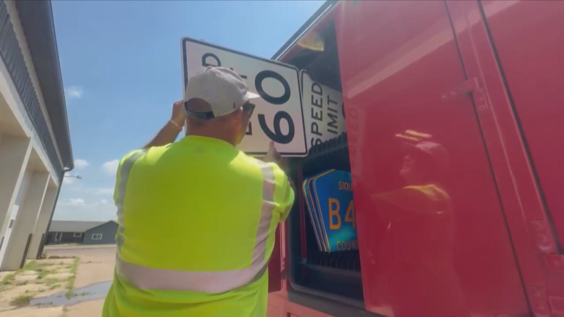 Speed limit change: New speed limit signs arrive in northwest Iowa