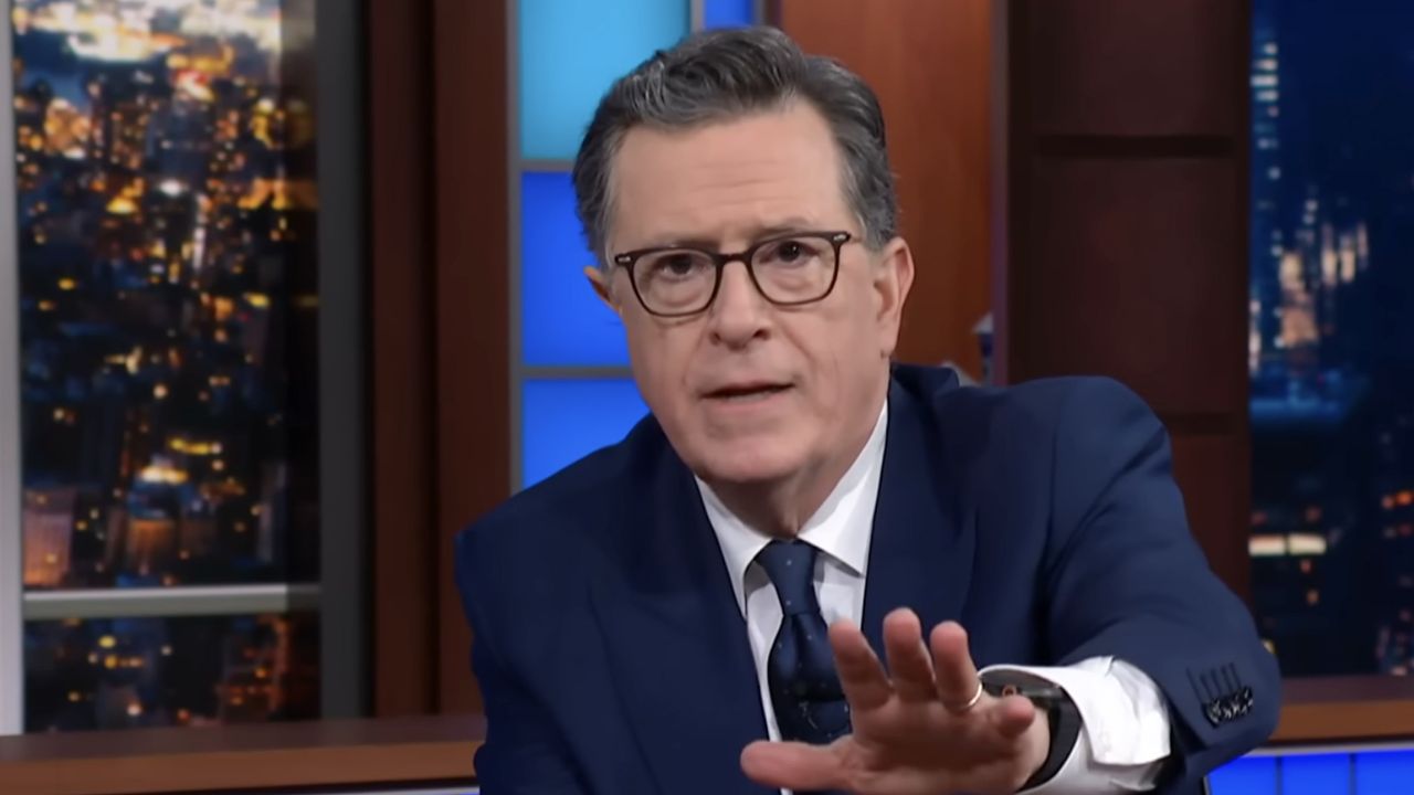 I wondered what happened to Stephen Colbert’s massive Late Show sign ...