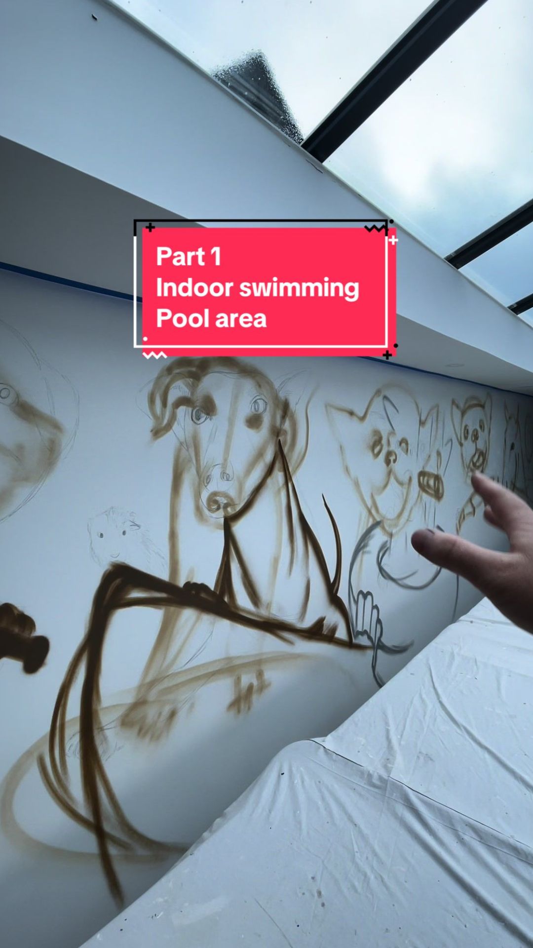 Complex animal painting brief creative art process unfolded