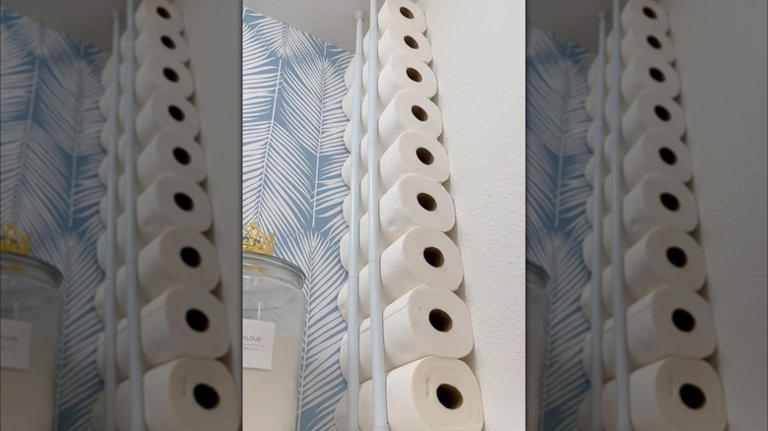 The cheap and creative way to store paper towels in your pantry