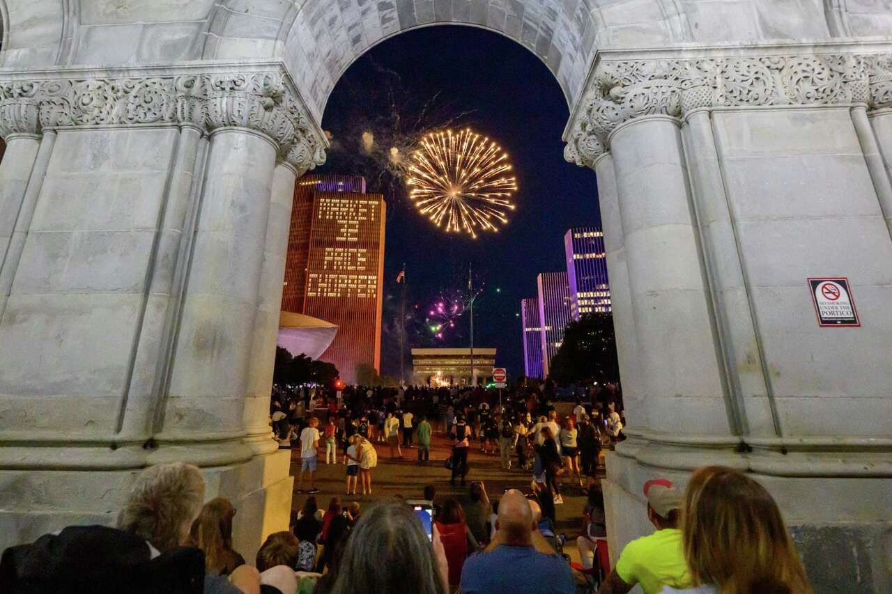 Fourth of July at the Empire State Plaza parking restrictions, road ...