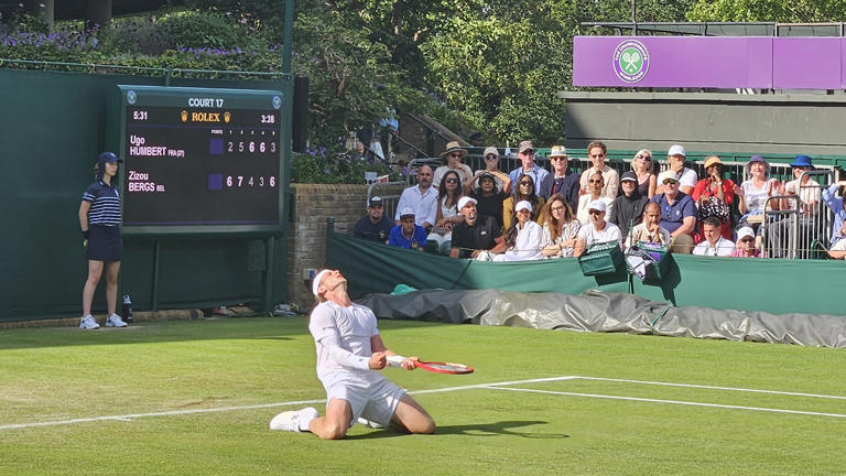 Zizou Bergs signe une première à Wimbledon après un thriller