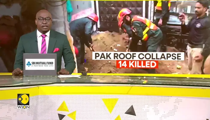 Pakistan school roof collapse kills 14 children, rescue race continues