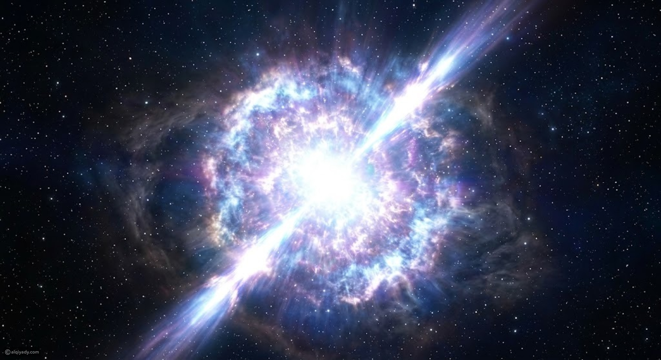 A massive explosion lit up deep space — scientists detected it within ...