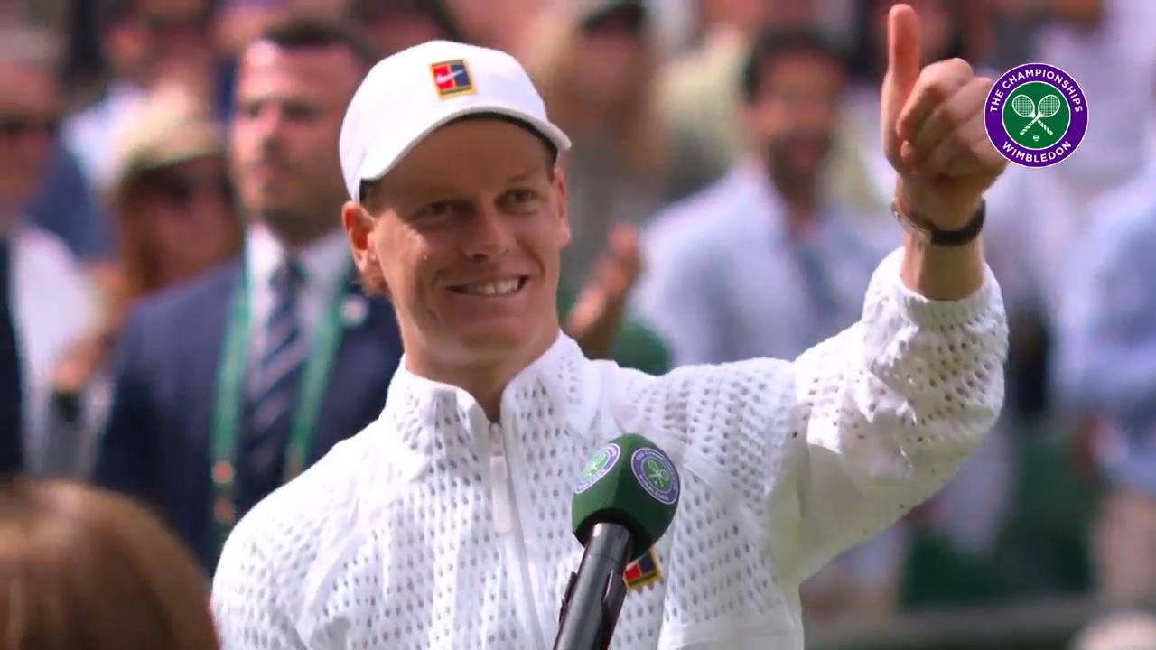 Moment: Sinner 'honoured' to play in front of McIlroy and European ...