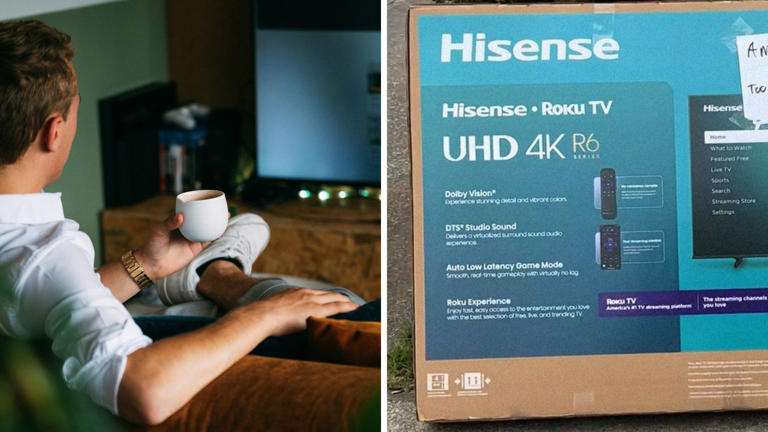 Man’s 65-inch Hisense Roku TV stops working. Then he comes up with an ...