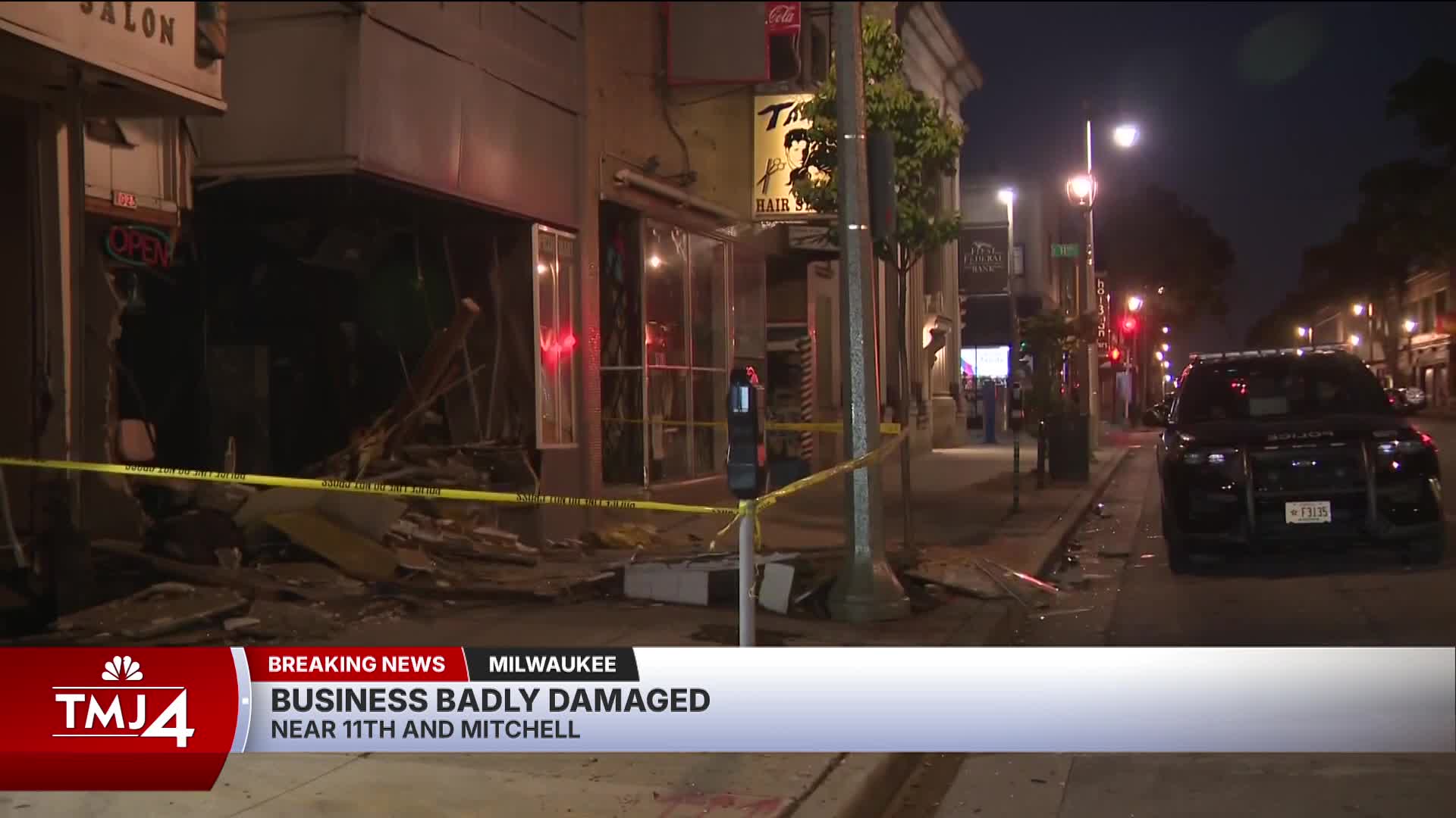 Driver cited after crashing into building on Milwaukee's south side