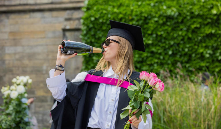 In pictures: Biology and history students graduate in second day of ...