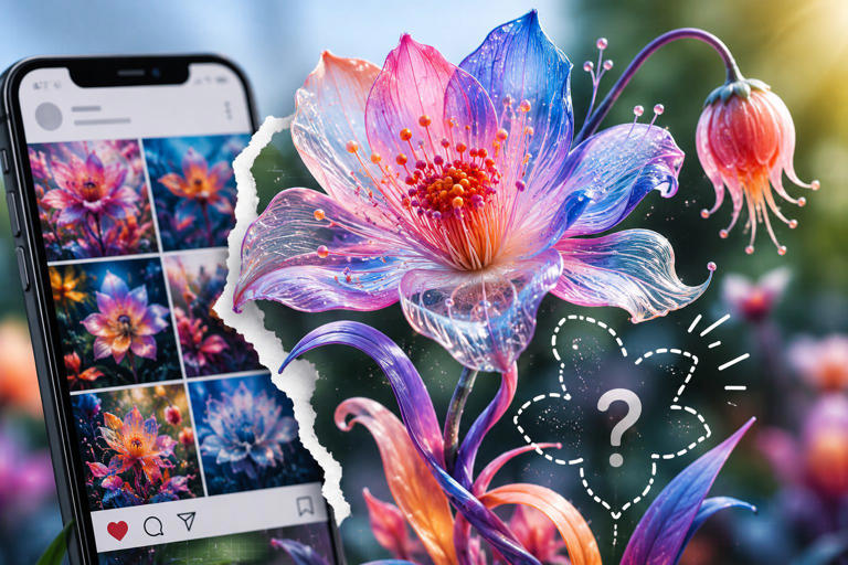 People are selling exotic AI-generated flowers everywhere online – and ...