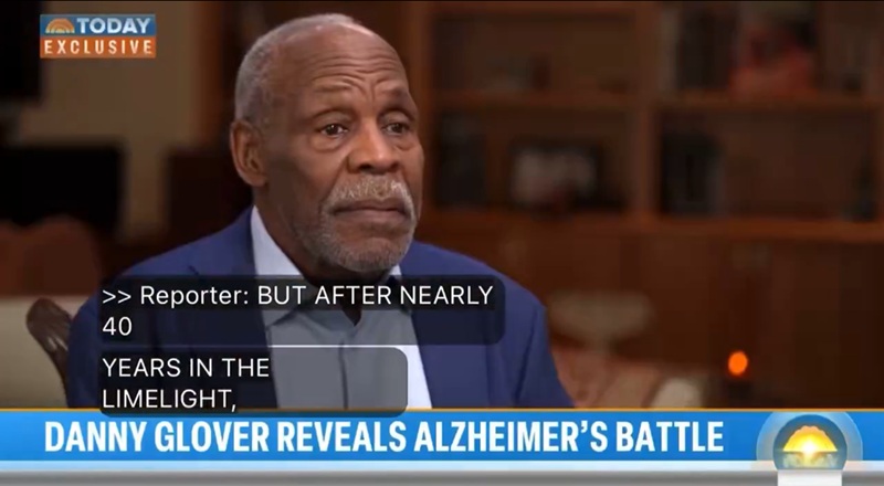 Danny Glover reveals Alzheimer’s diagnosis in Today Show interview with ...