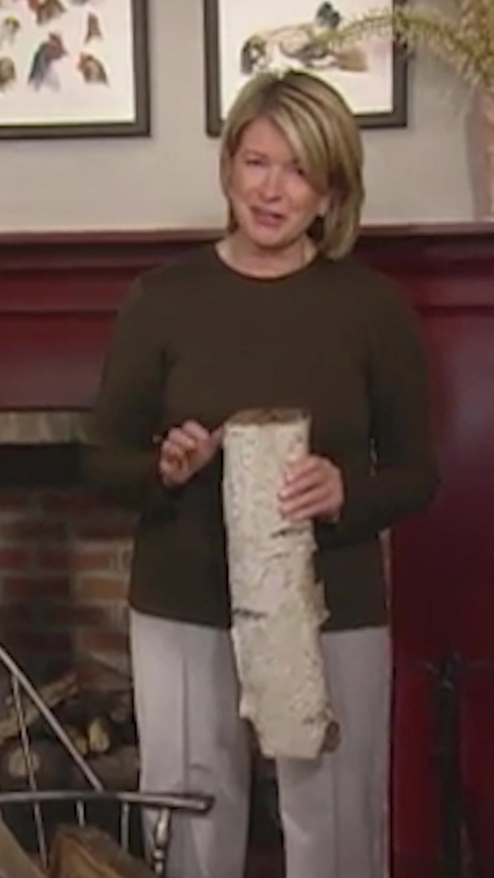 How to select the best firewood with Martha Stewart