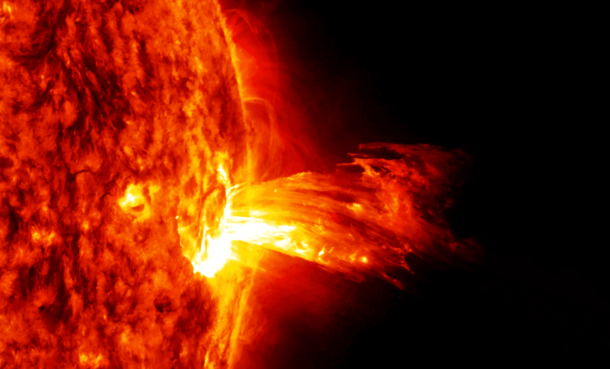 The sun just unleashed a powerful X-class flare as solar activity ...