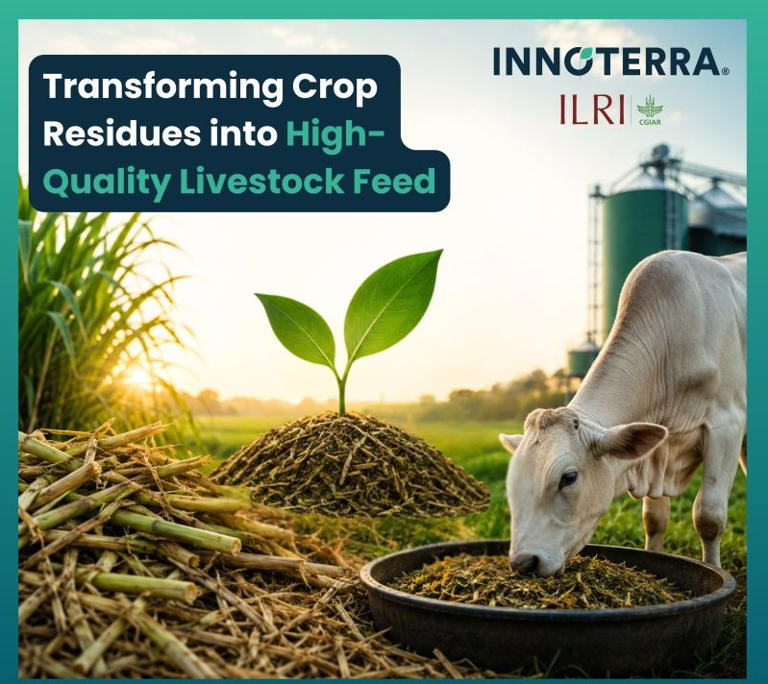 Innoterra and ILRI collaborate to convert crop residues into high ...